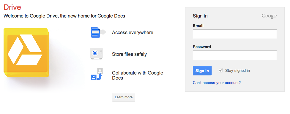 Google Drive | El rincón de Mr. Fox
